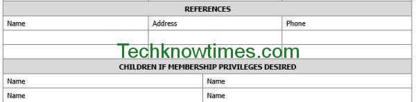 Registration Form Template Word | Microsoft Office Templates